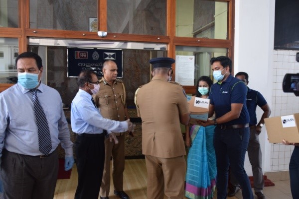 IPA Sri Lanka supports during the Covid-19 Pandemic: by donating Gloves to Sri Lankan Police ...
